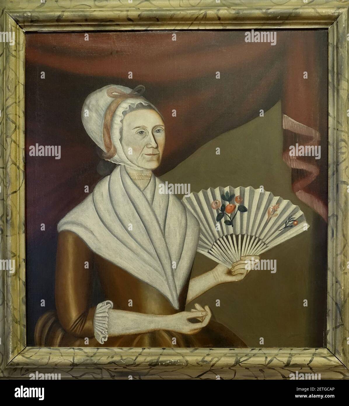 Phoebe King Turner (1740-1818) by Rufus Hathaway, 1791 Stock Photo - Alamy