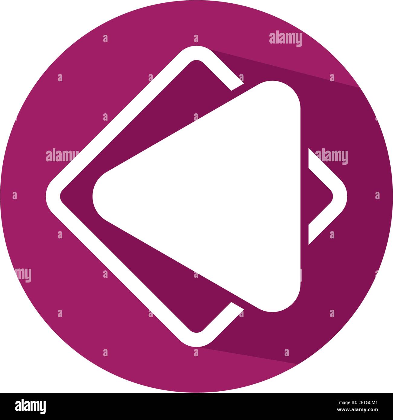 Play logo icon illustration Stock Vector Image & Art - Alamy