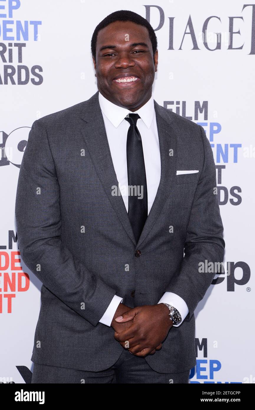 Sam Richardson walking the red carpet during the 2017 Film Independent ...