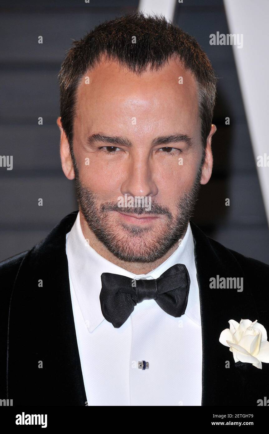Tom Ford arriving at the 2017 Vanity Fair Oscar Party hosted by Graydon ...