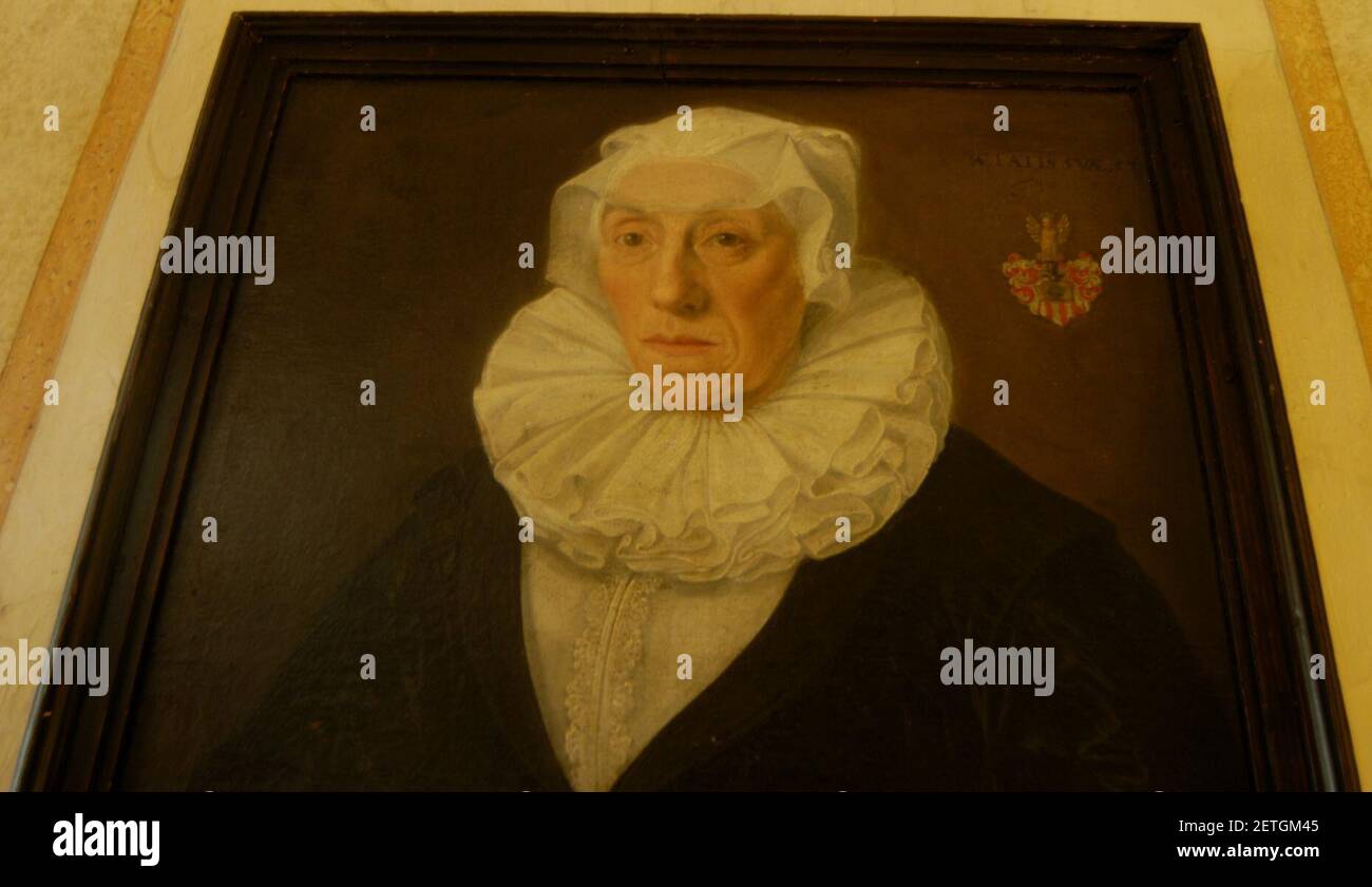 Photo of an oil-on-canvas portrait of a female (matron) of the von ...