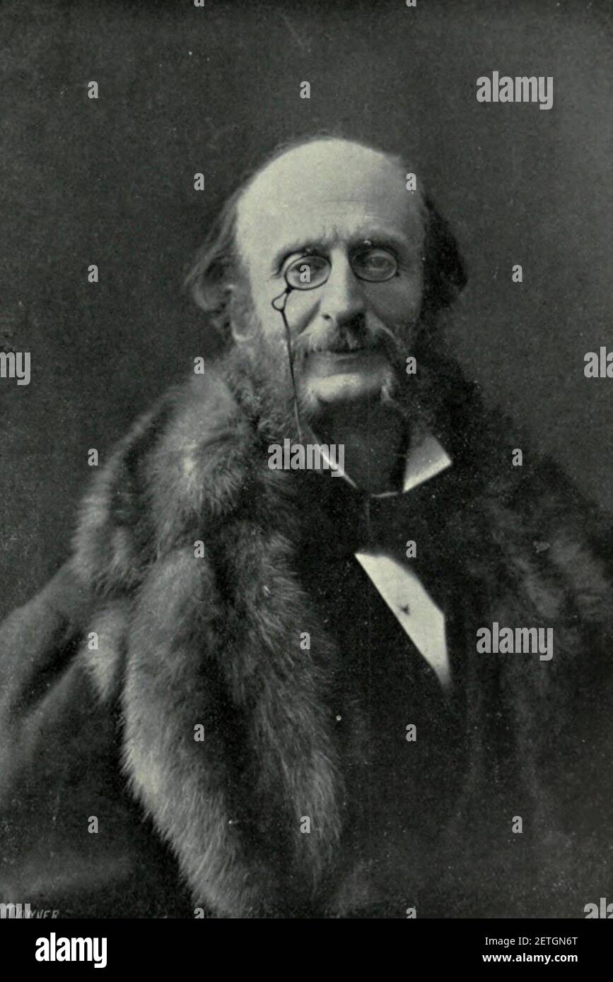 Photograph of Jacques Offenbach Stock Photo - Alamy