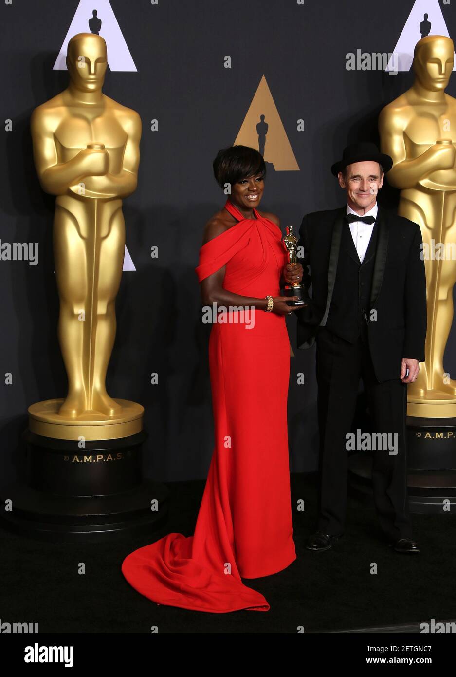 Actor Viola Davis, winner of the Best Supporting Actress award for ...