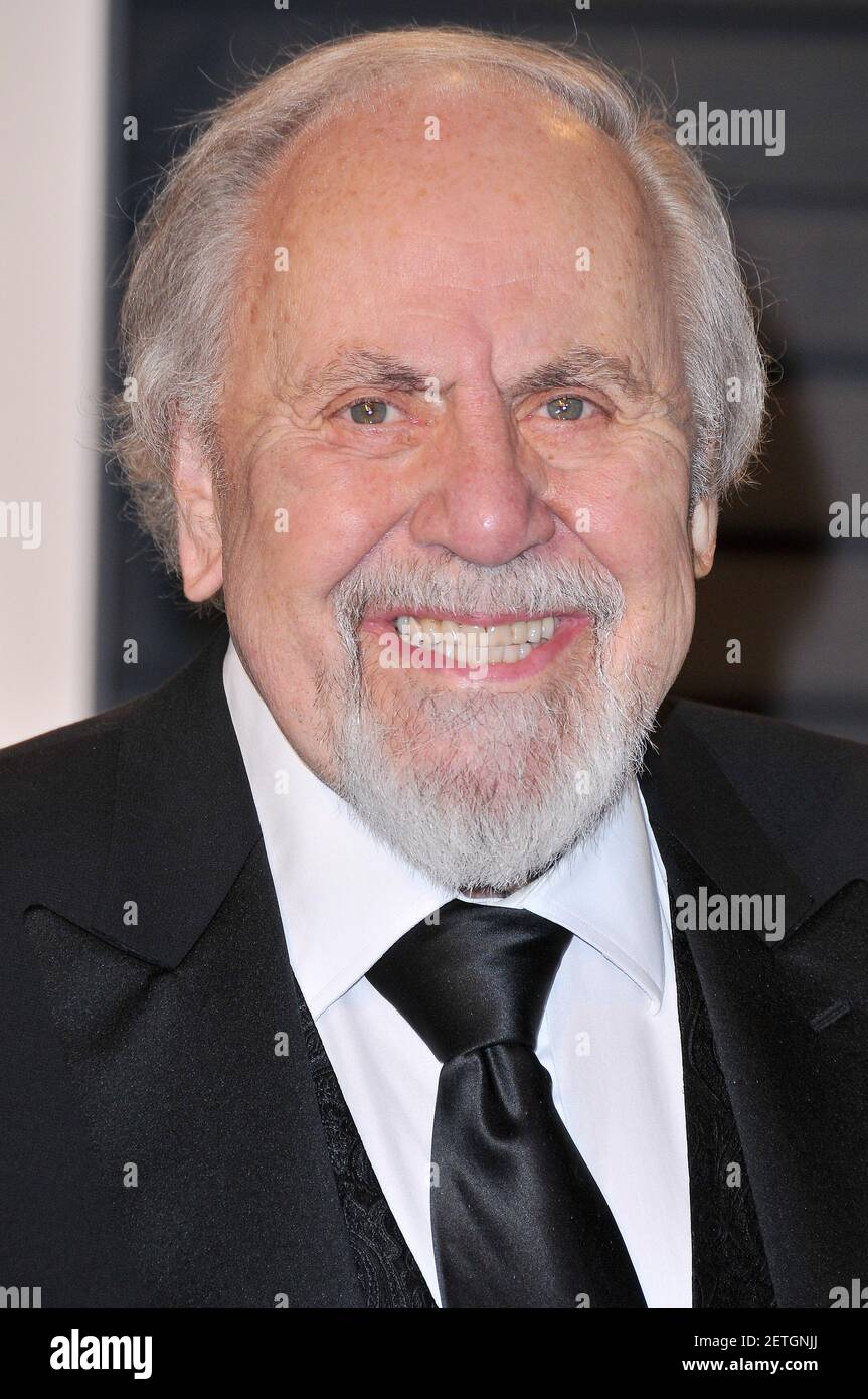 George Schlatter arriving at the 2017 Vanity Fair Oscar Party hosted by ...