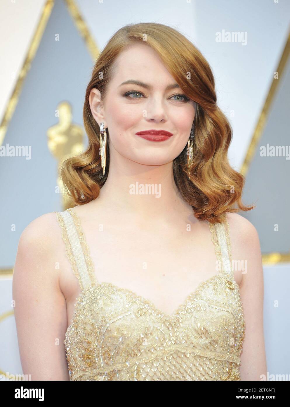 HOLLYWOOD - FEBRUARY 26: Emma Stone attends the 89th Annual Academy ...