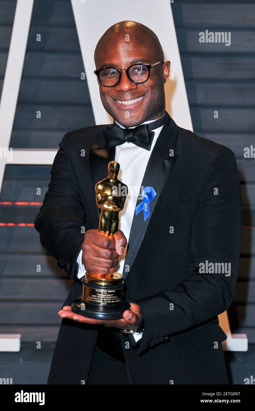 Barry Jenkins walking the red carpet at the 2017 Vanity Fair Oscar ...