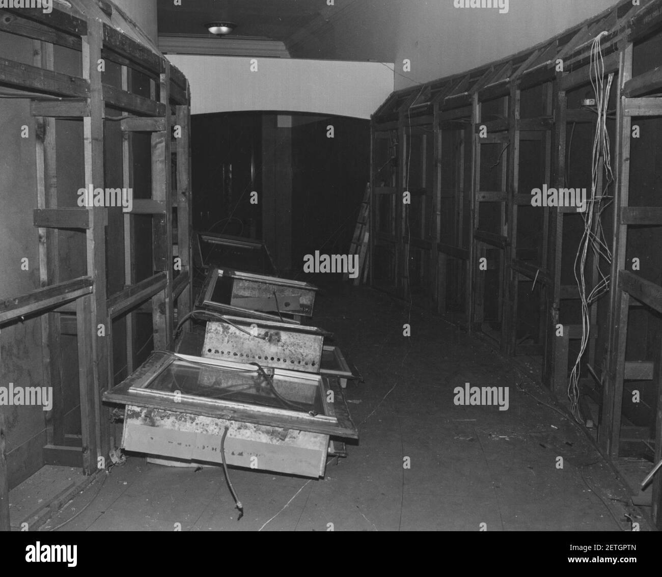 Photograph of Renovation of Circular Gallery Stock Photo - Alamy