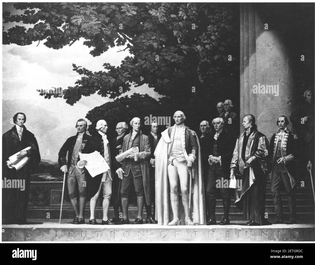 Mural barry faulkner constitution hi-res stock photography and images ...