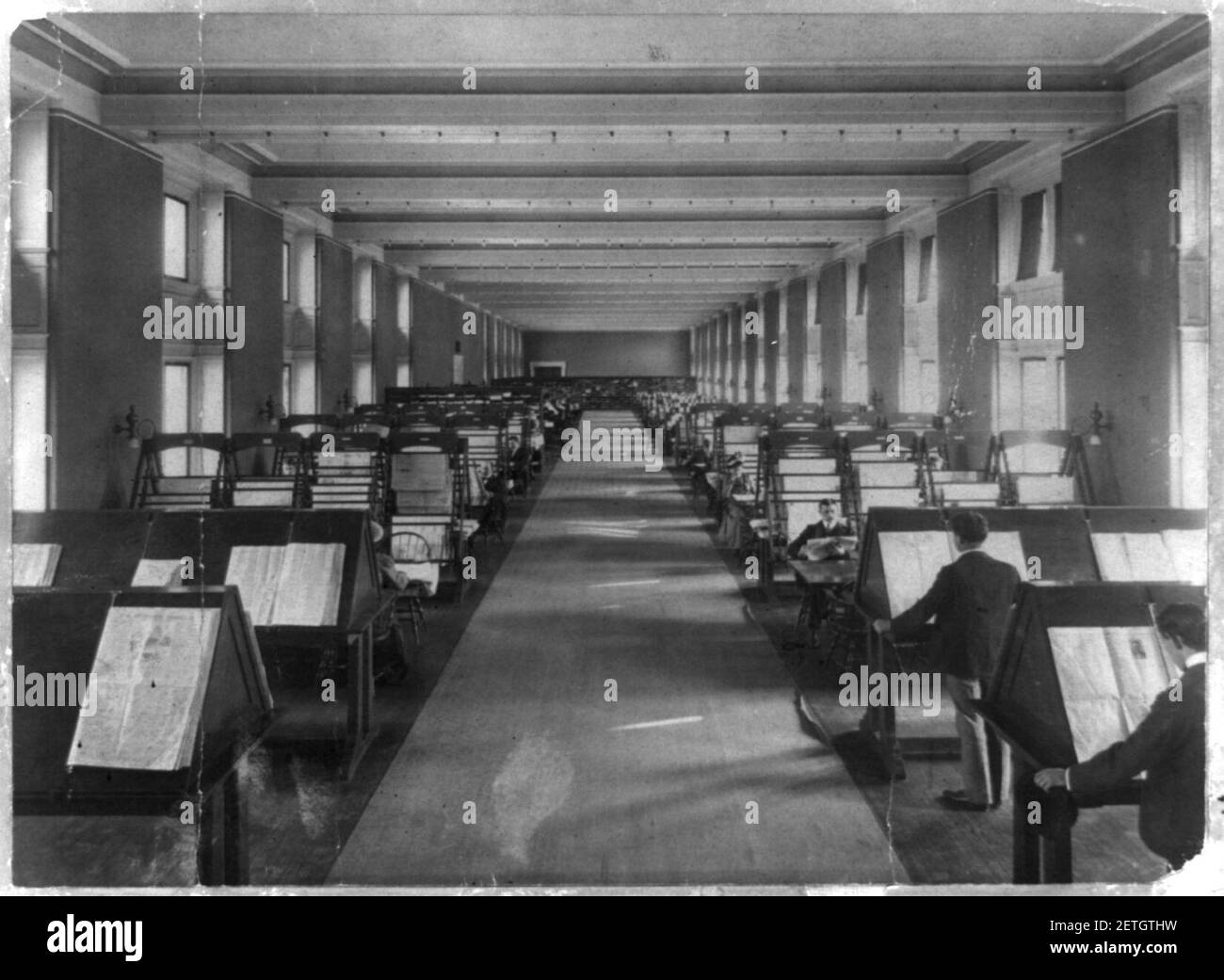 Photograph of the Newspapers & Current Periodicals Reading Room ...