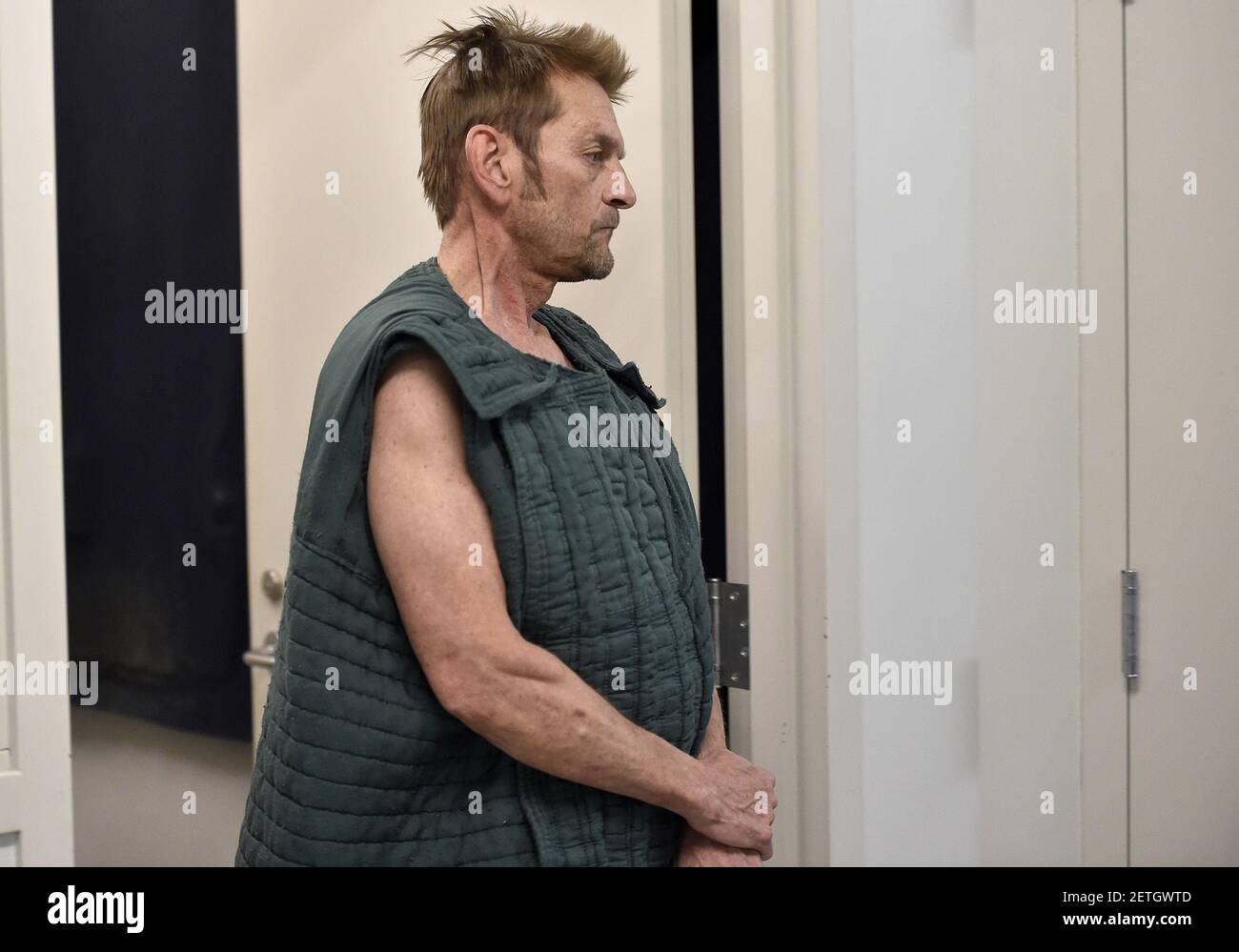 Adam Purinton leaves a room after his court appearance on Monday, Feb ...