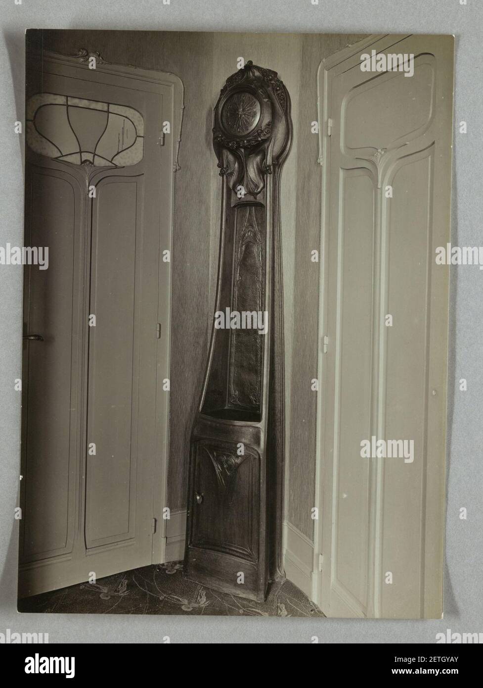 Photograph, Photograph of a Clock Designed by Hector Guimard within His ...