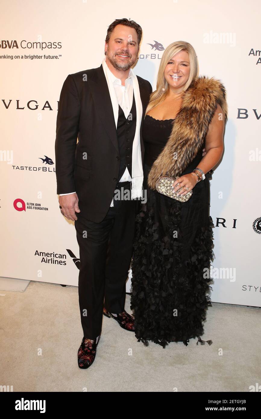 Gordon Clemens and Stephanie Horbaczewski at the 25th Annual Elton John ...