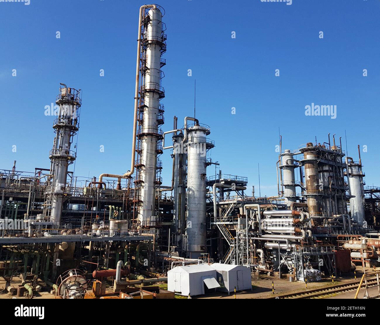 Shop for the production of methanol rectified petrochemical plant ...