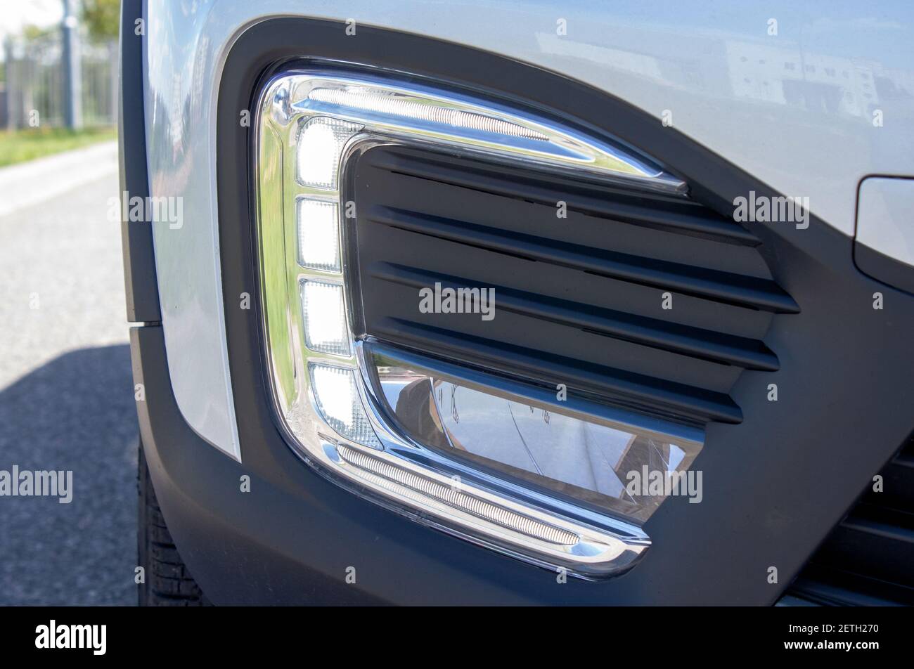 Daytime running lights hi-res stock photography and images - Alamy