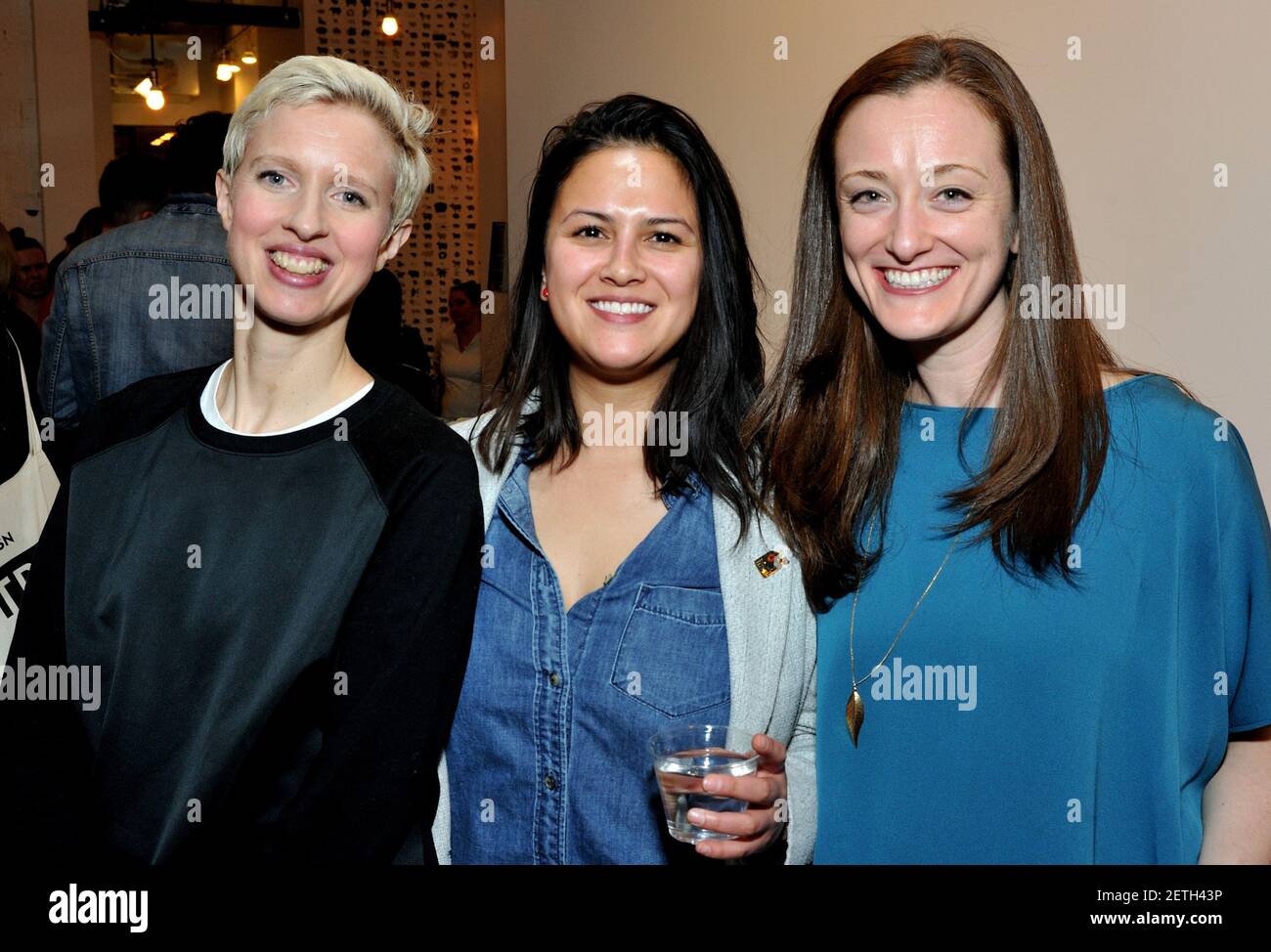 L, R: Sarah Watson and Sophie Kelly attend See It Be It: Putting ...