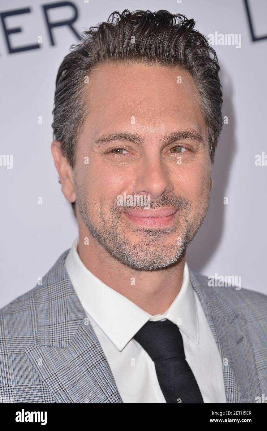 Thomas Sadoski arriving at "The Last Word" Los Angeles Premiere held at ...