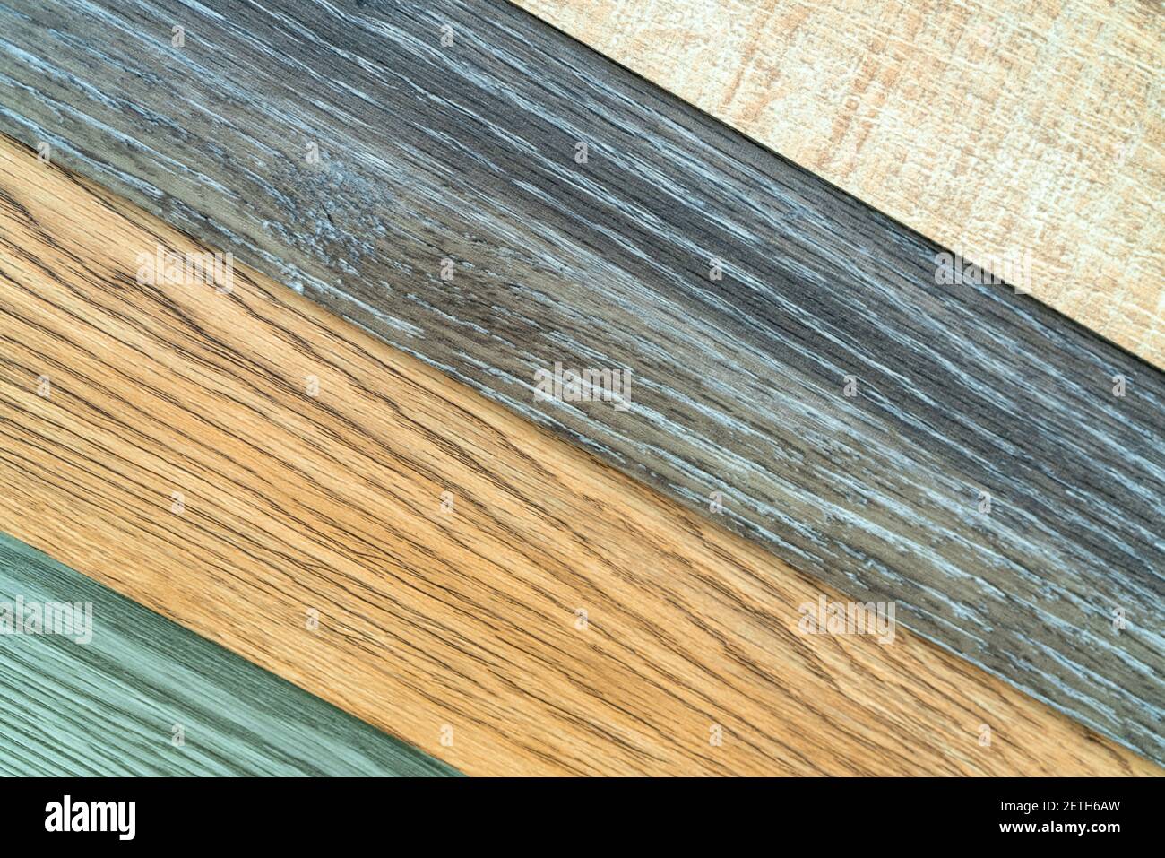 Vinyl tiles stack sample collection for interior designer. New wooden ...