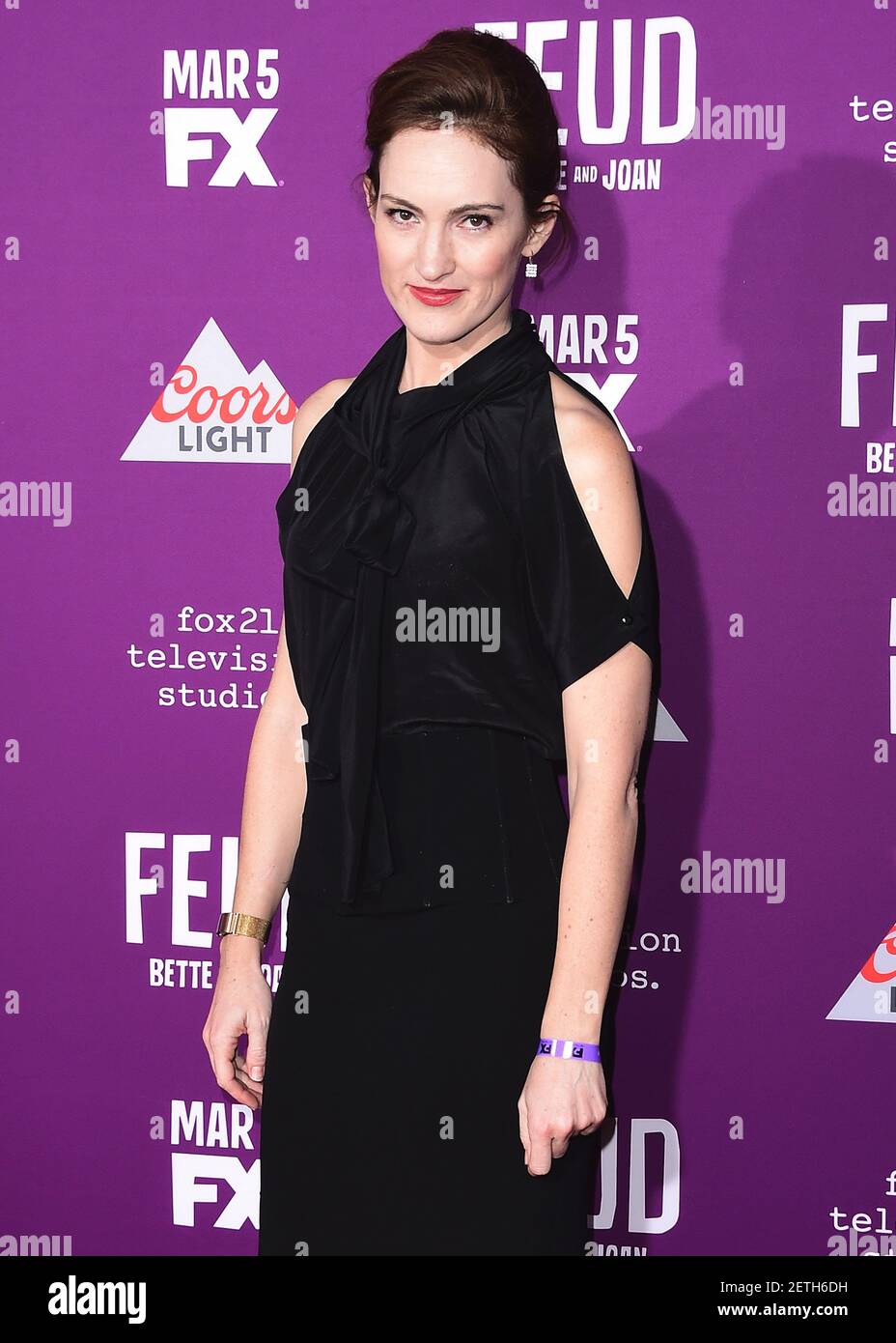 HOLLYWOOD, CA - MARCH 1: Kristen Rakes at the red carpet event for FX's ...