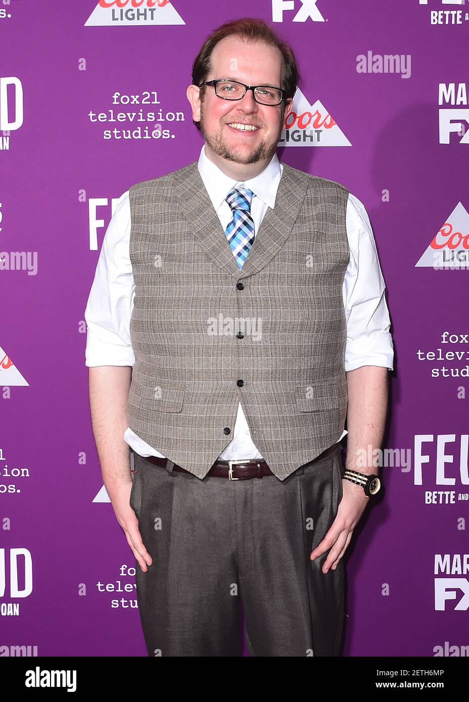 HOLLYWOOD, CA - MARCH 1: Dominic Burgess at the red carpet event for FX ...