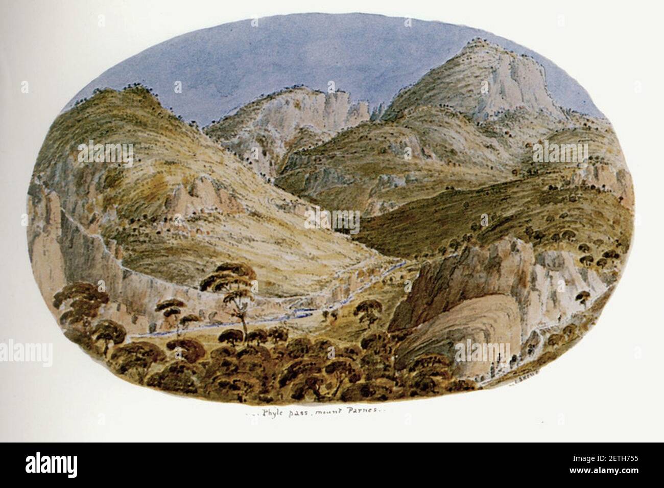 Mount parnes hi-res stock photography and images - Alamy