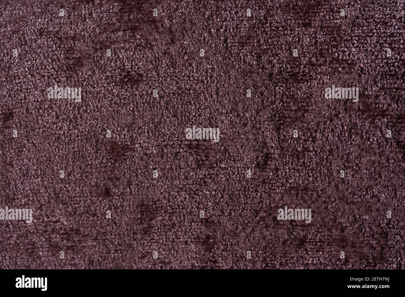 Soft cotton fabric carpet seamless texture background. Dark rose color ...