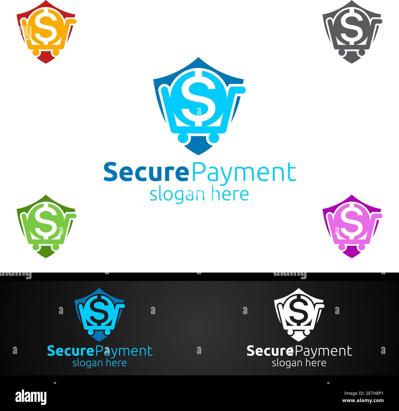 Shopping Online Secure Payment Logo for Security Online Shopping ...
