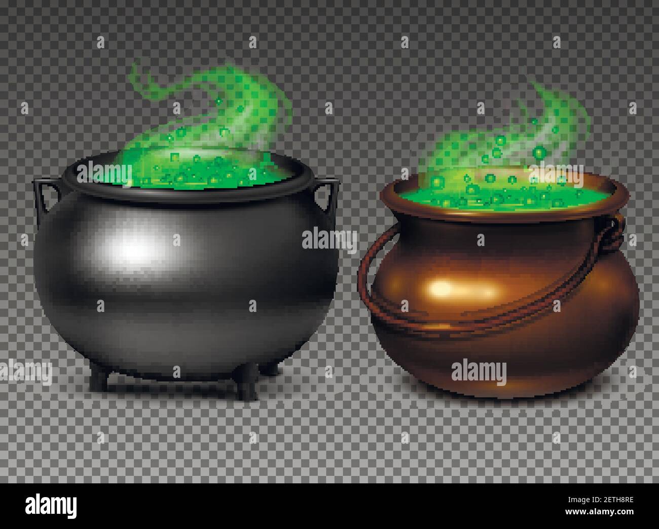 Witch cauldrons magical green hi-res stock photography and images - Alamy