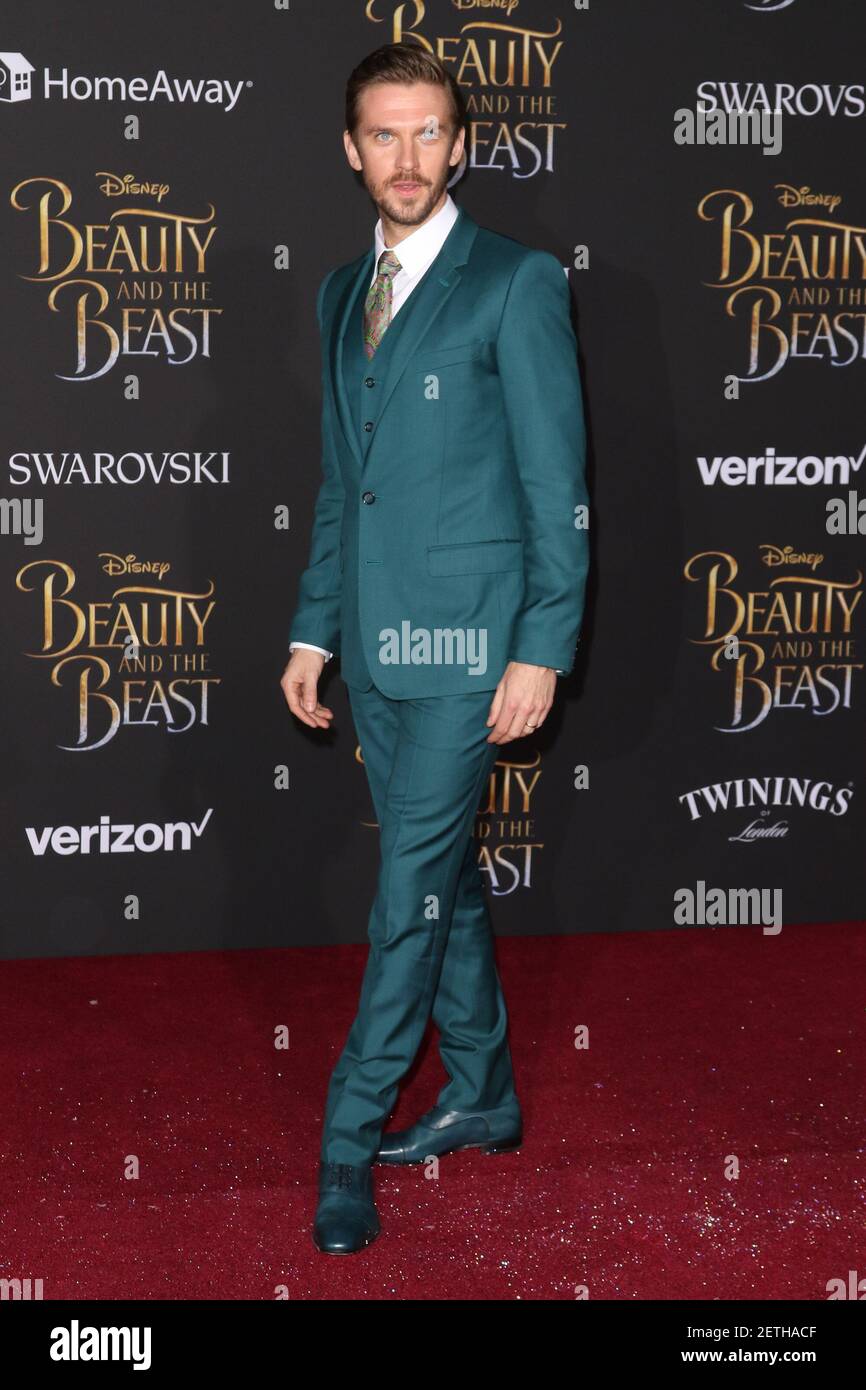 Dan Stevens at the Premiere Of Disney's 'Beauty And The Beast' held at ...