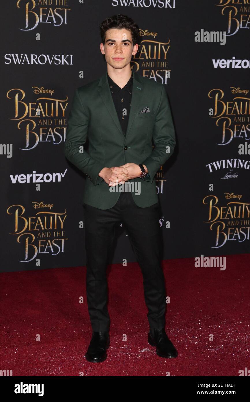 Cameron Boyce at the Premiere Of Disney's 'Beauty And The Beast' held ...