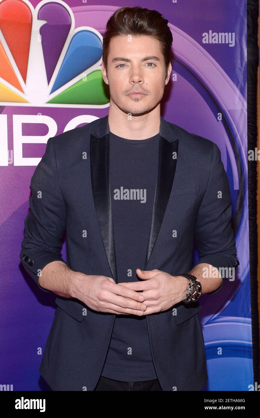 Actor Josh Henderson attends the NBCUniversal Press Junket at the Four ...