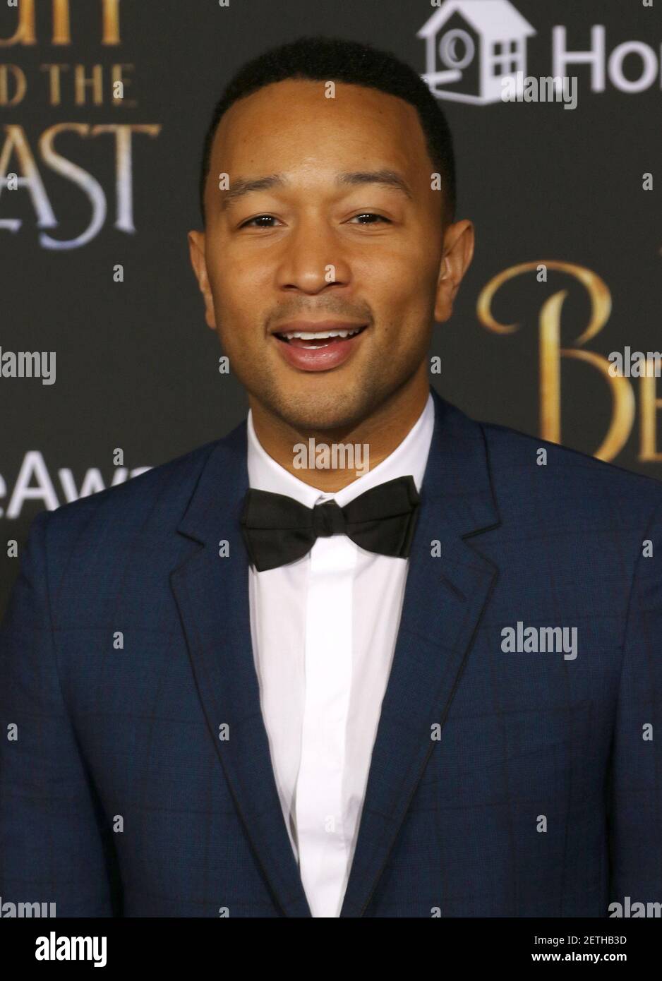 John Legend at the Premiere Of Disney's 'Beauty And The Beast' held at ...
