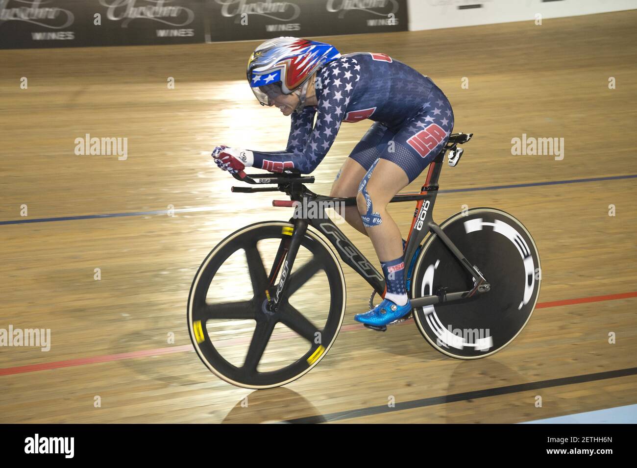 Shawn Morelli of Team USA wins the women's 500 meter time trial. UCI ...
