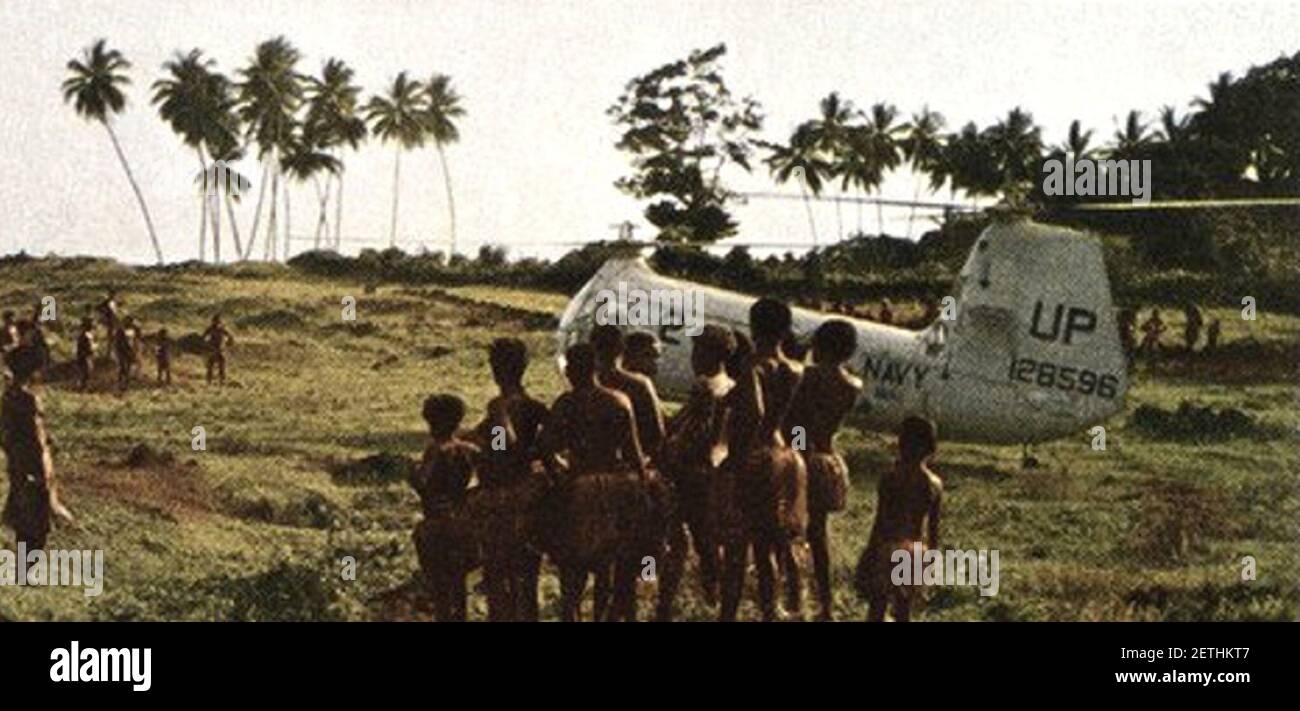Piasecki HUP-2 Retriever of HU-1 in the South Pacific 1958 Stock Photo ...