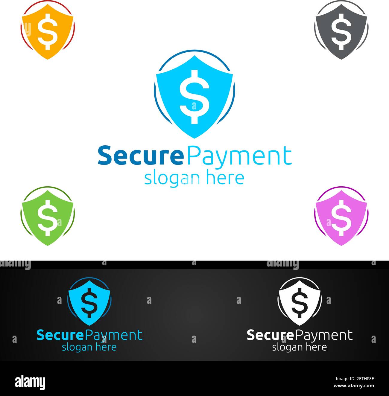 Payment logo Stock Vector Images - Alamy