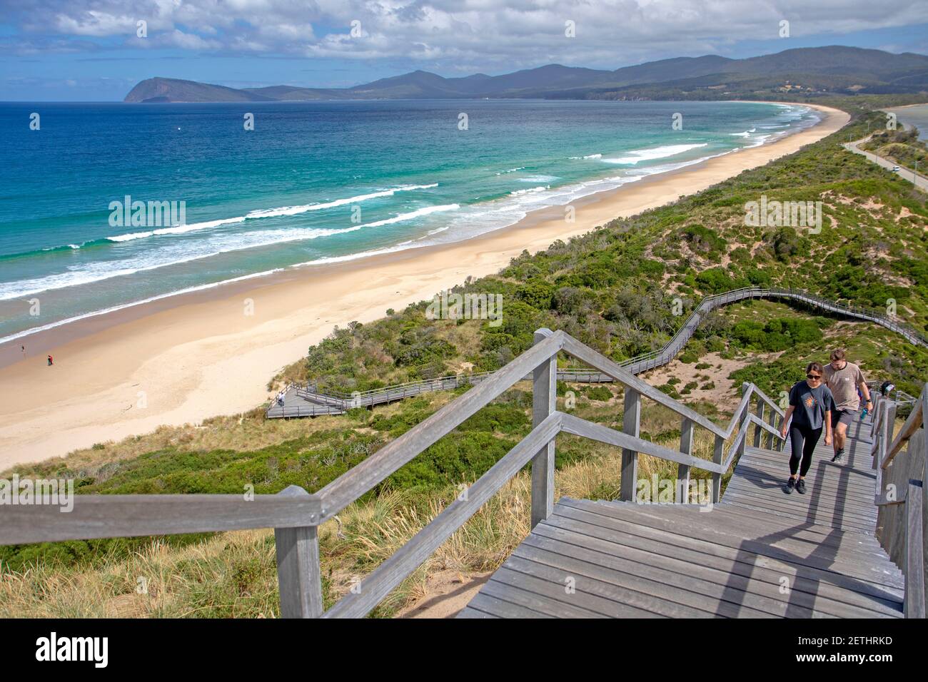The Neck Lookout on Bruny Island Stock Photo - Alamy