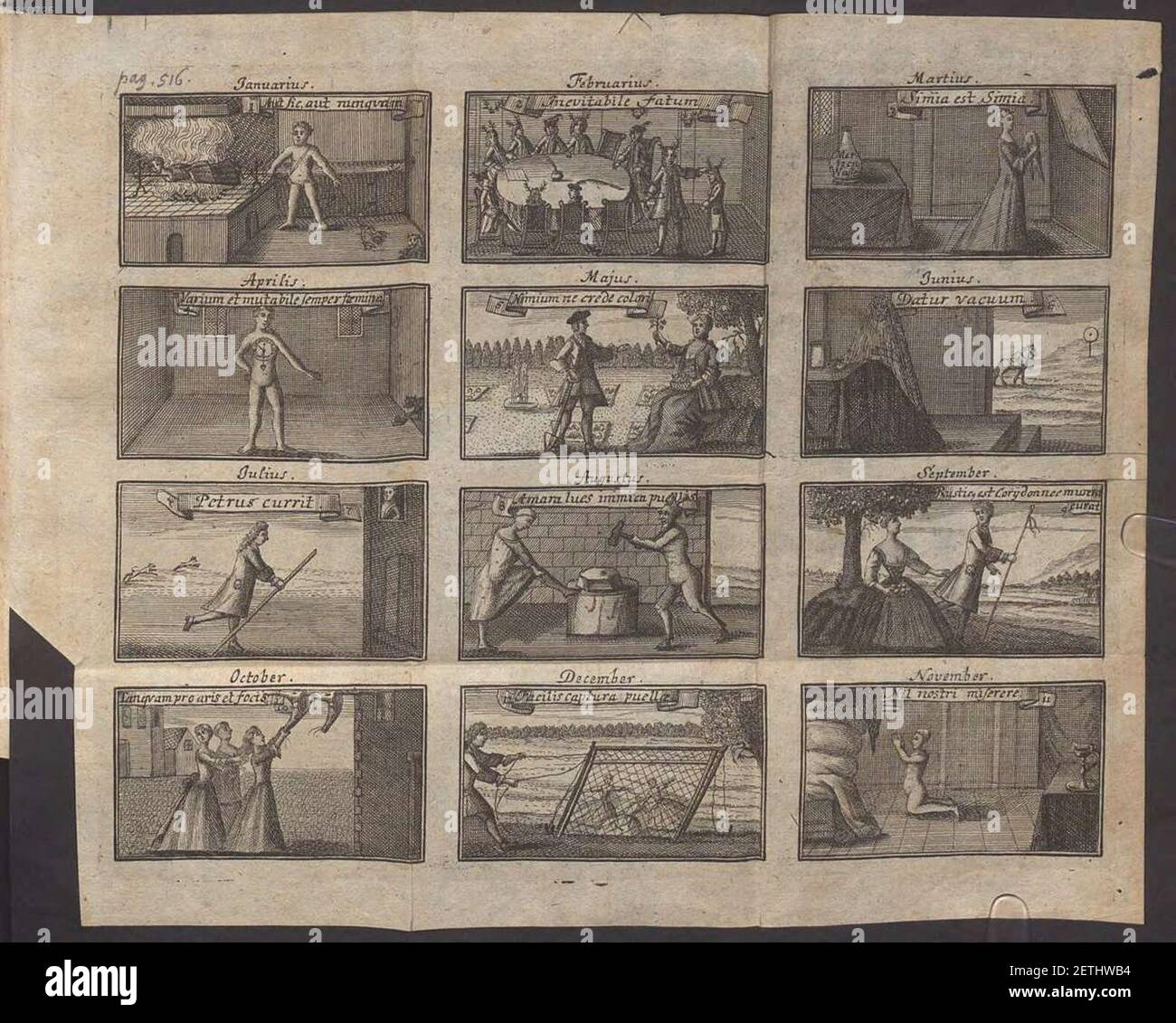 Picander Ernst-Schertzhaffte und Satyrische Gedichte 3 516 b1 Stock ...