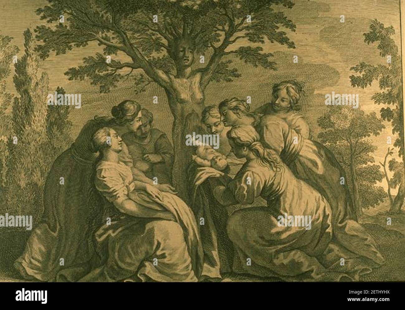 Picart - Birth Adonis Stock Photo - Alamy