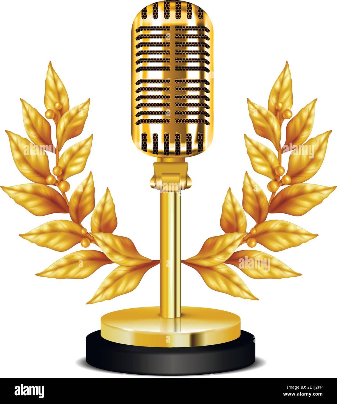 Desktop mic Stock Vector Images - Alamy