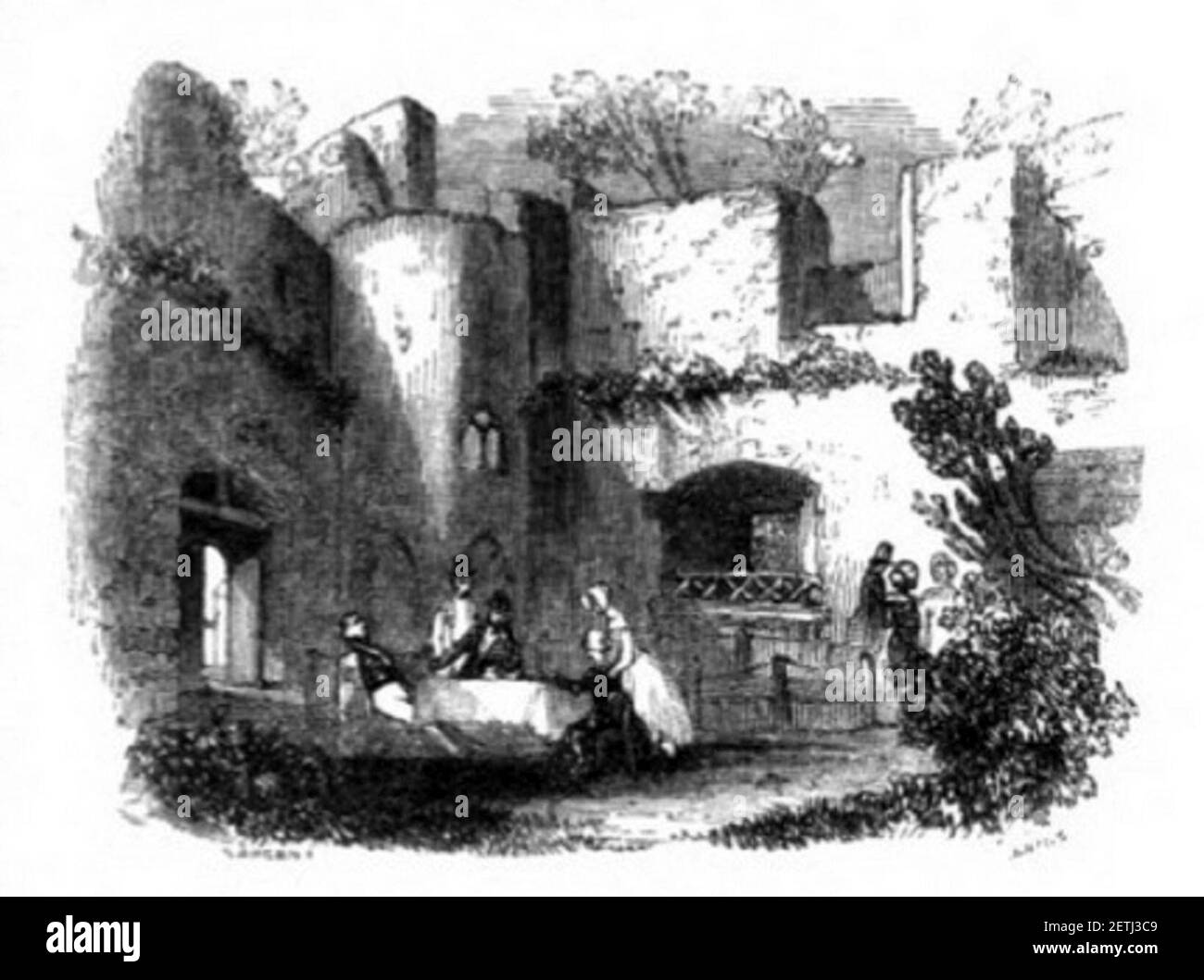 Netley castle hi-res stock photography and images - Alamy