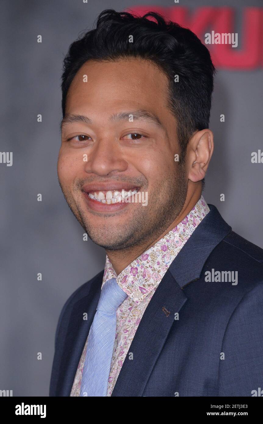 Eugene Cordero arriving at the "Kong: Skull Island" Los Angeles ...