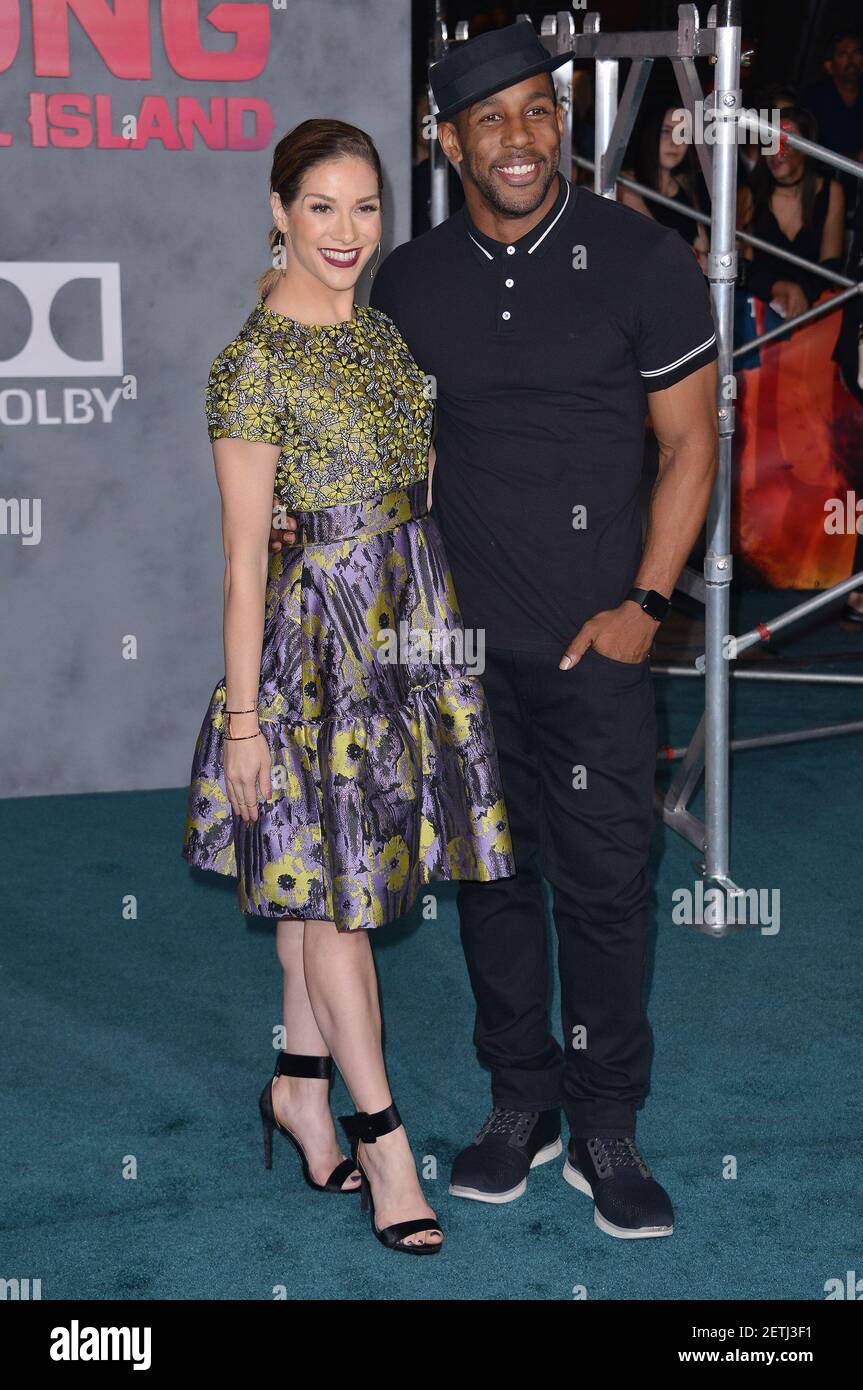 (L-R) Allison Holker and Stephen tWitch Boss arriving at the "Kong ...