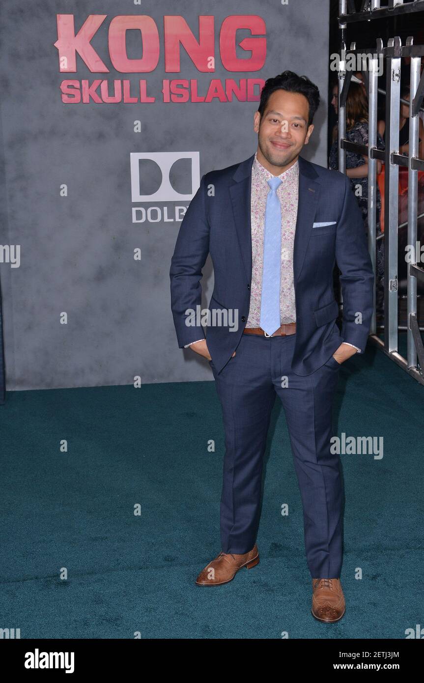 Eugene Cordero arriving at the "Kong: Skull Island" Los Angeles ...
