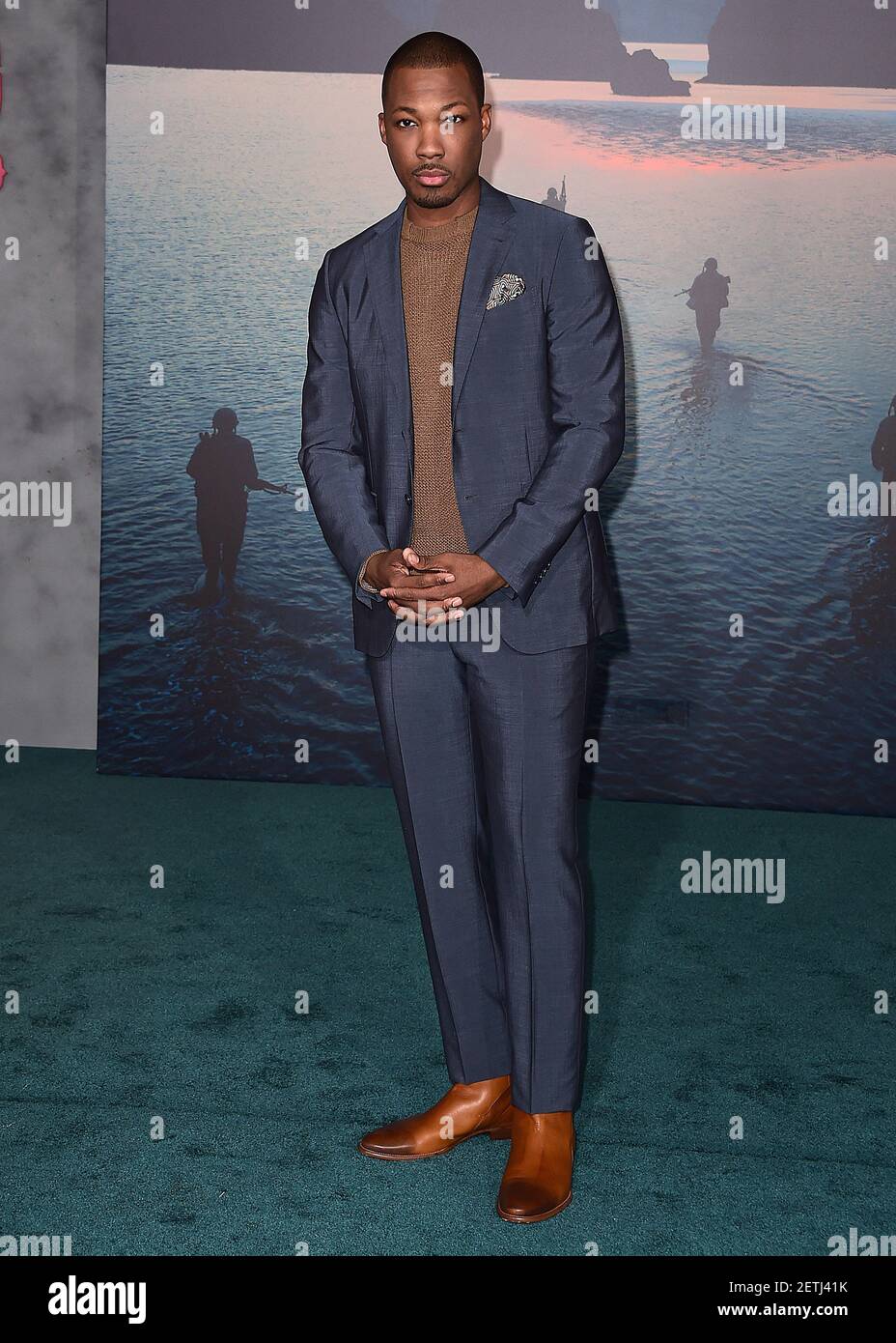 HOLLYWOOD, CA - MARCH 8: Corey Hawkins at the Los Angeles premiere of ...
