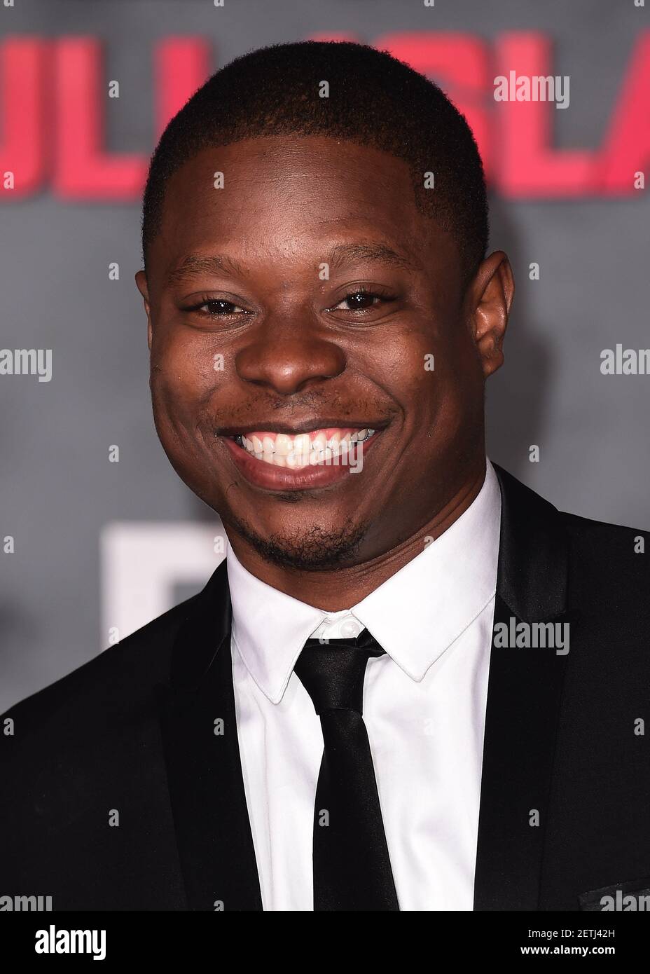 HOLLYWOOD, CA - MARCH 8: Jason Mitchell at the Los Angeles premiere of ...
