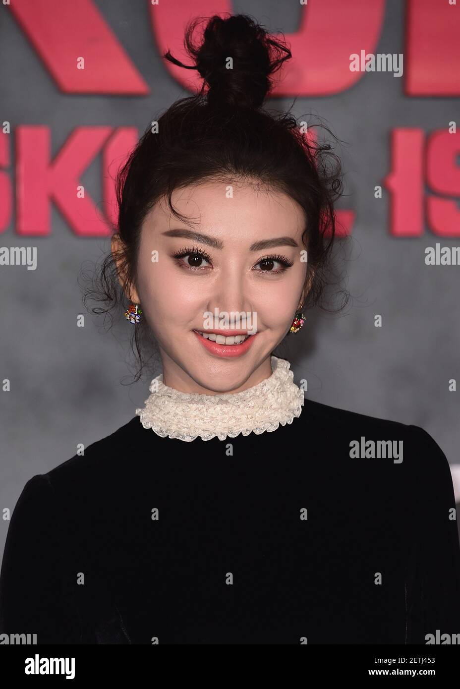 HOLLYWOOD, CA - MARCH 8: Jing Tian at the Los Angeles premiere of "Kong ...