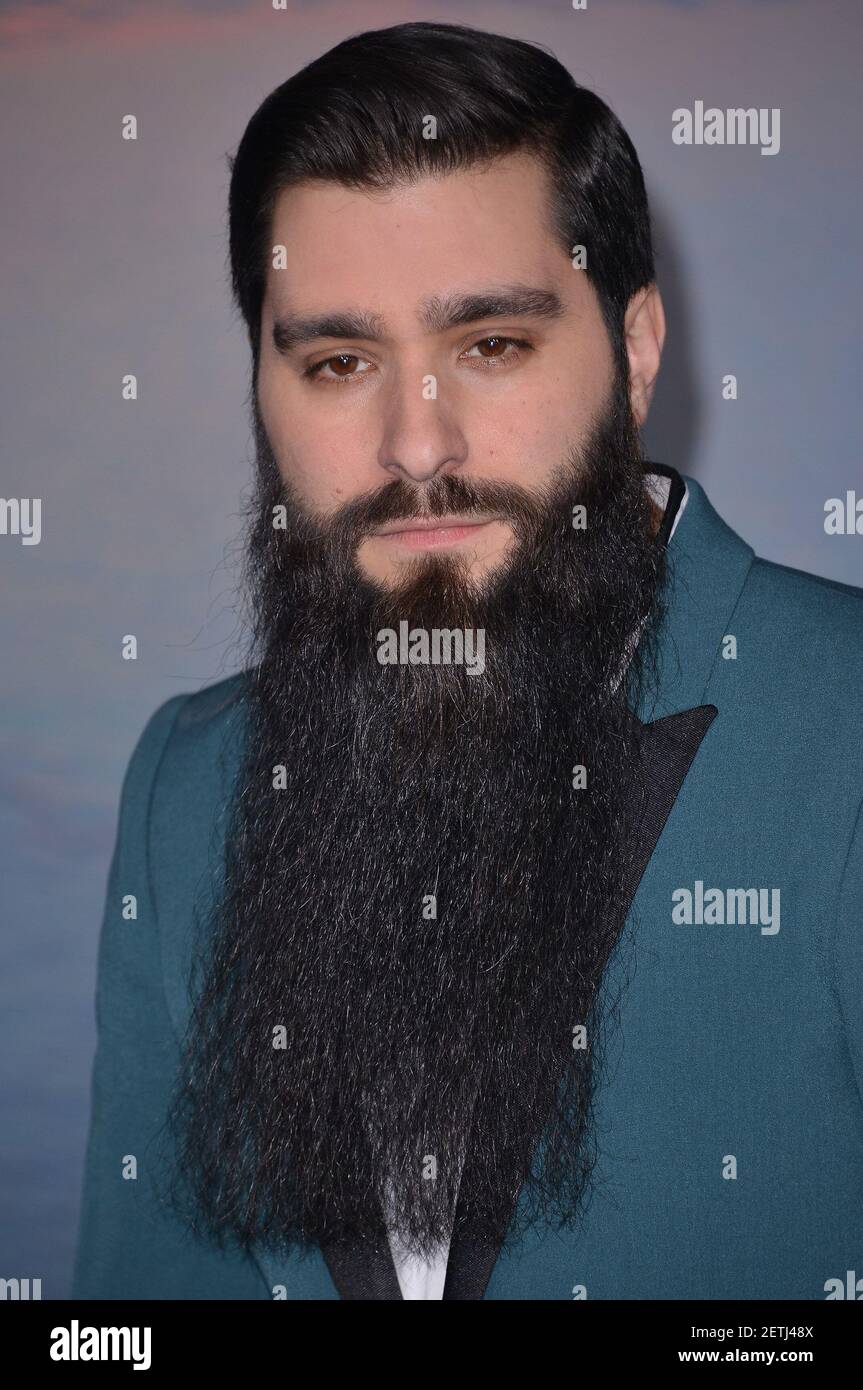 Director Jordan Vogt-Roberts arriving at the "Kong: Skull Island" Los ...