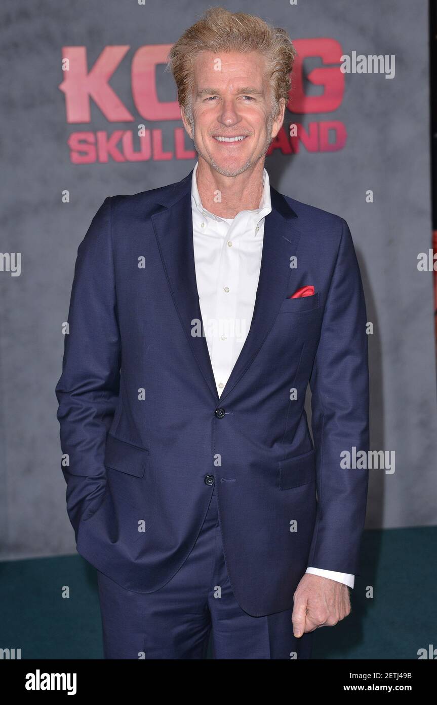 Matthew Modine arriving at the "Kong: Skull Island" Los Angeles ...