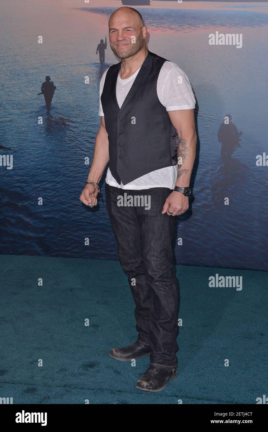 Randy Couture arriving at the "Kong: Skull Island" Los Angeles Premiere ...