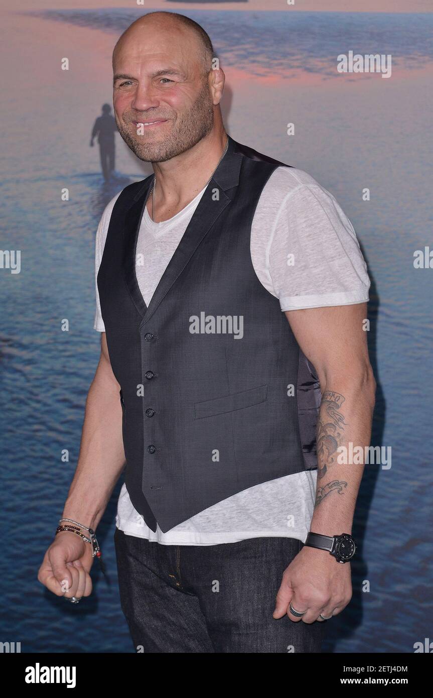 Randy Couture arriving at the "Kong: Skull Island" Los Angeles Premiere ...