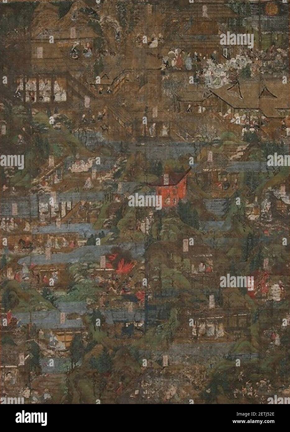 Pictorial Biography of Honen Stock Photo - Alamy